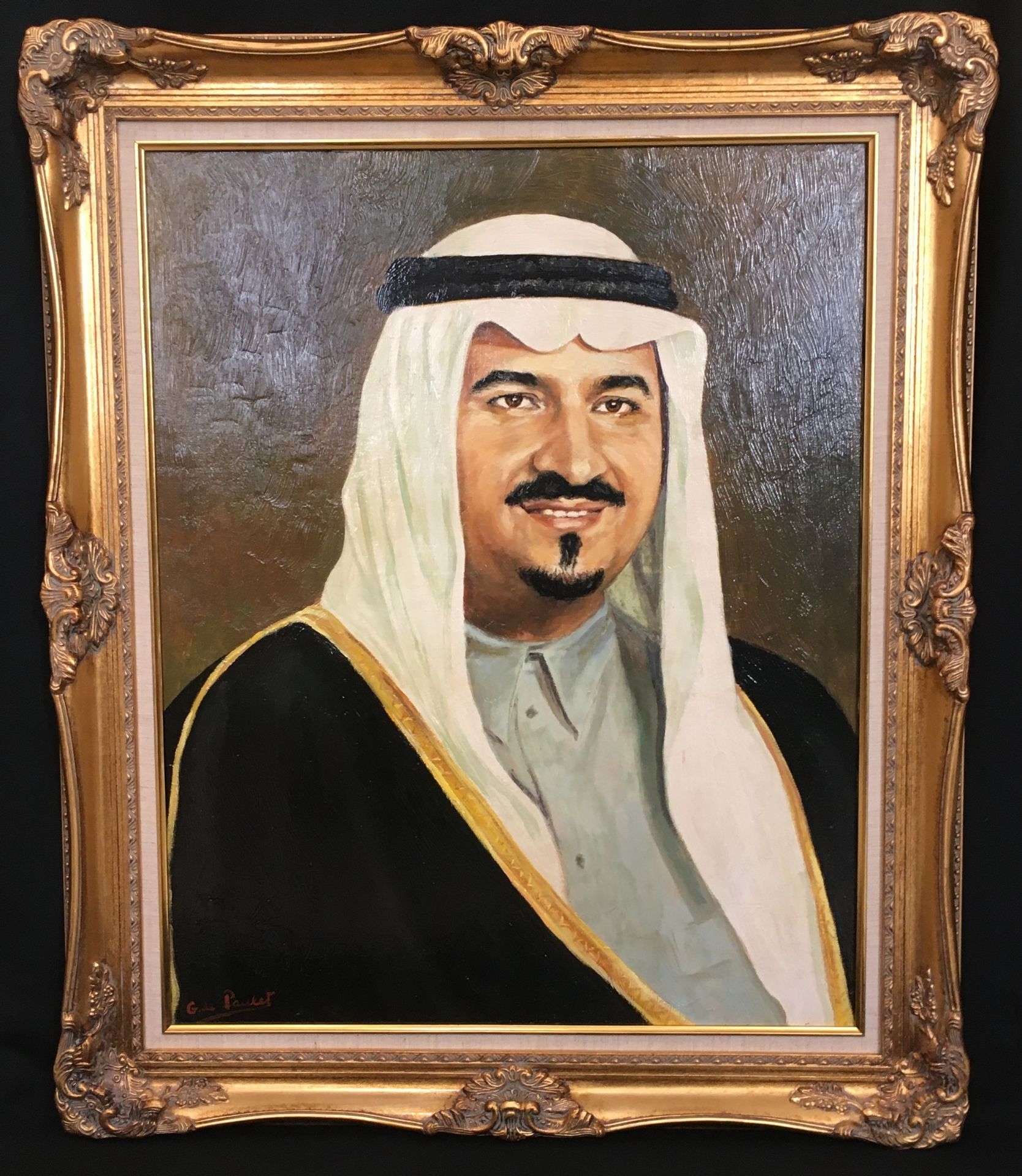 J.paulet | Portrait du Prince Sultan ben Saoud d'Arabie Saoudite ...