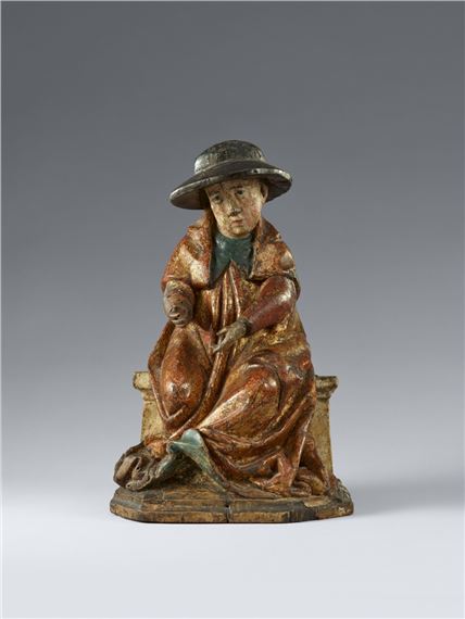 Flemish School, 15th Century | A late 15th century Flemish carved wood ...