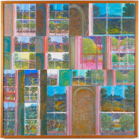 Adrian Berg | Adrian Berg 3 Gloucester Gate Oil on Canvas | MutualArt