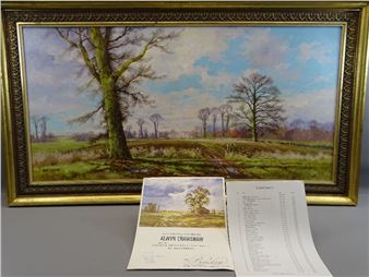 Alwyn Crawshaw | 73 Artworks at Auction | MutualArt