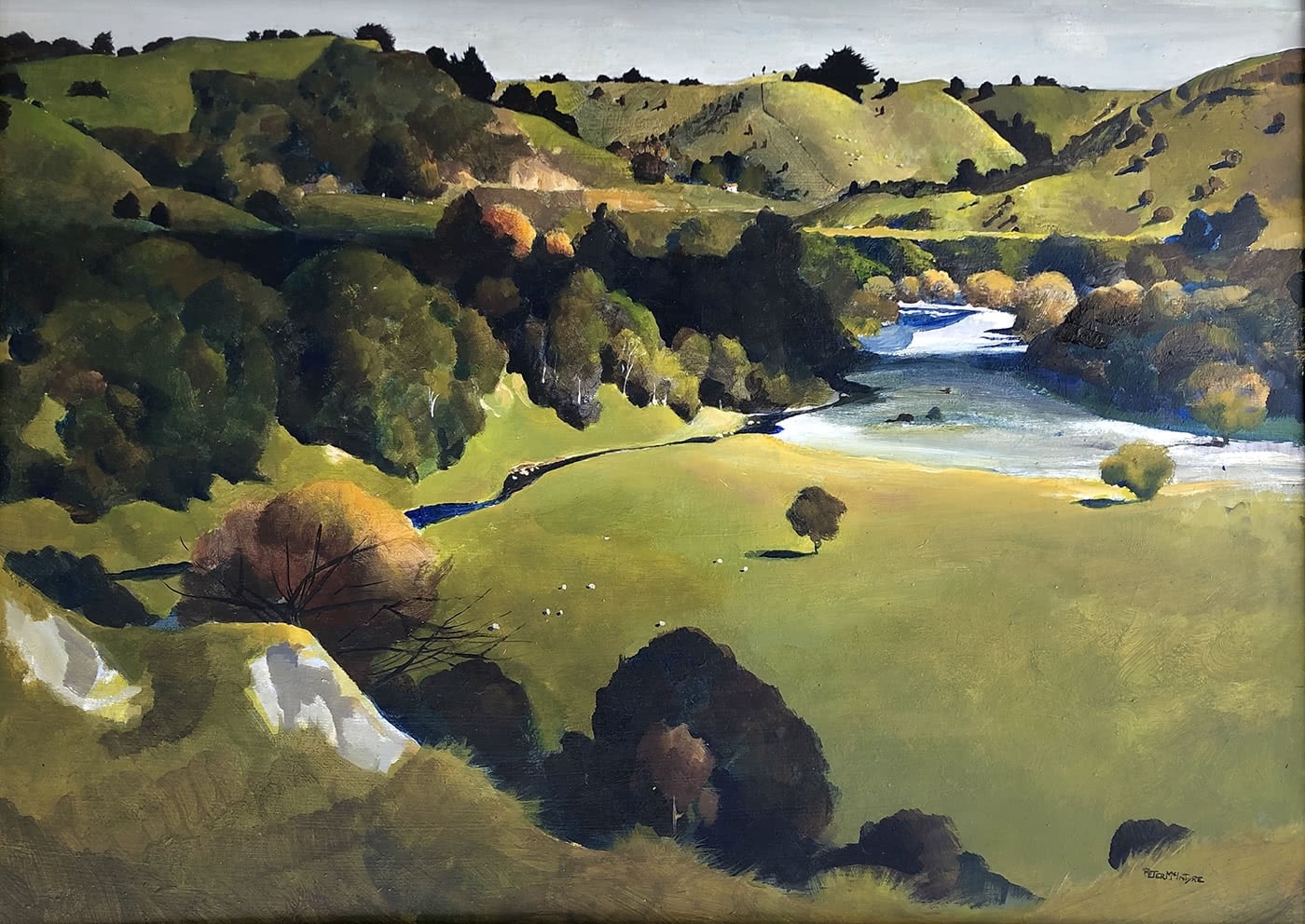Peter McIntyre | Wanganui River | MutualArt