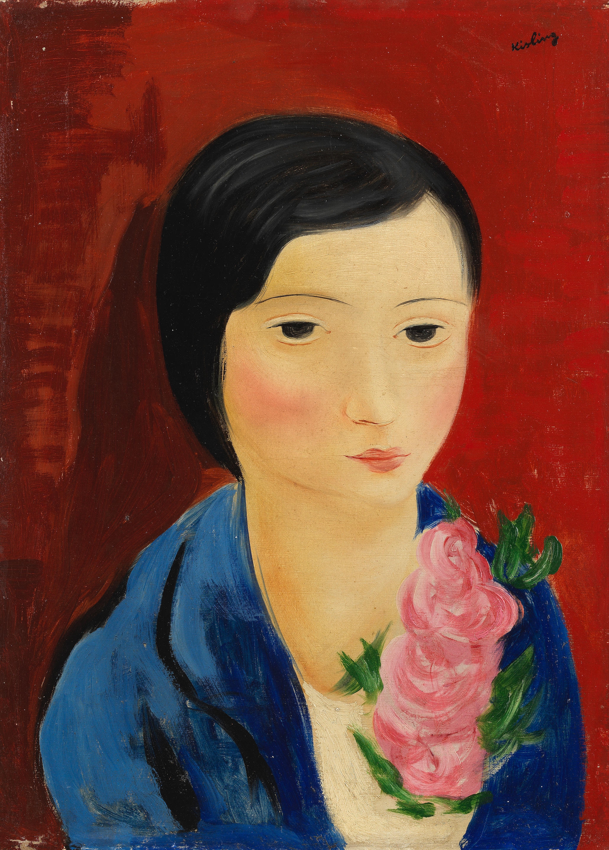 Moïse Kisling | Portrait (1930) | MutualArt
