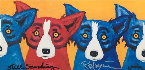 George Rodrigue | Blues Can Hide a Bad Apple (1992) | MutualArt