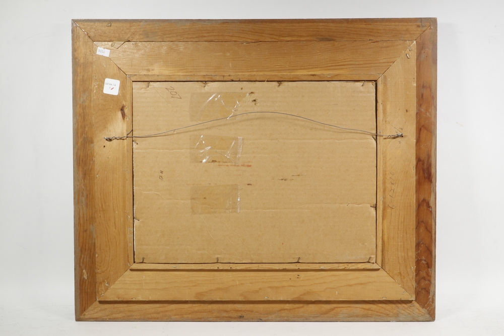 David Halbach | California Barnyard with Eucalyptus Trees (1972 ...