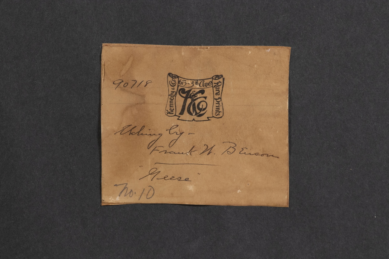 Frank Weston Benson | Five Canada Geese in Flight | MutualArt