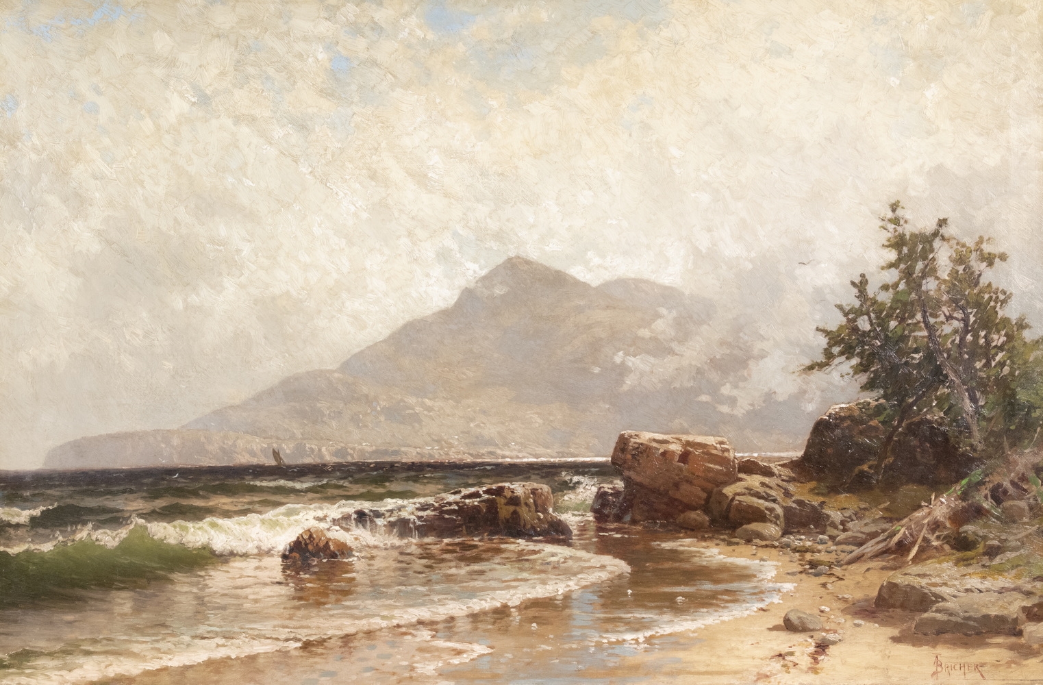Alfred Thompson Bricher | Coastal Scene | MutualArt