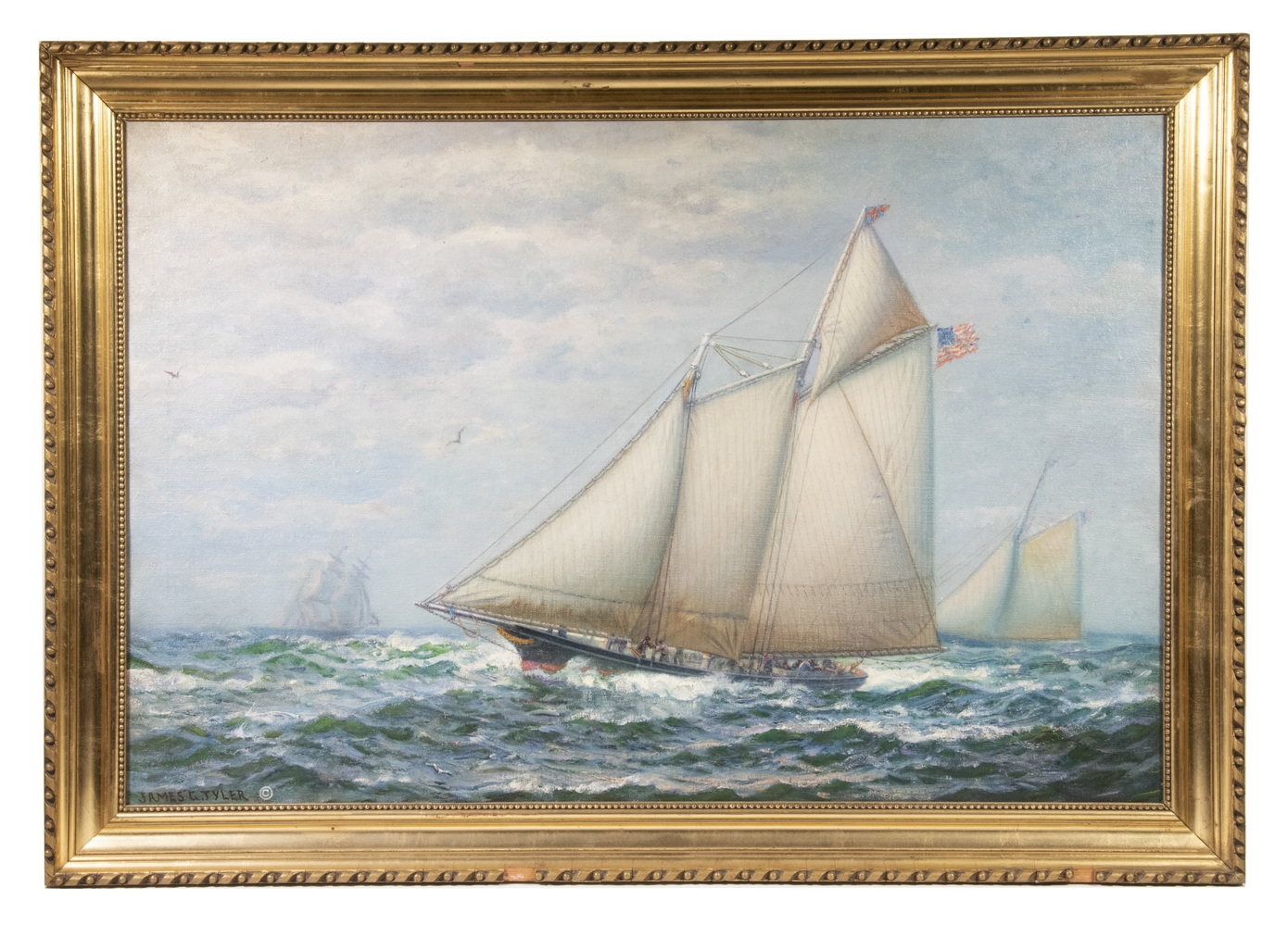 James Gale Tyler | The Yacht America | MutualArt
