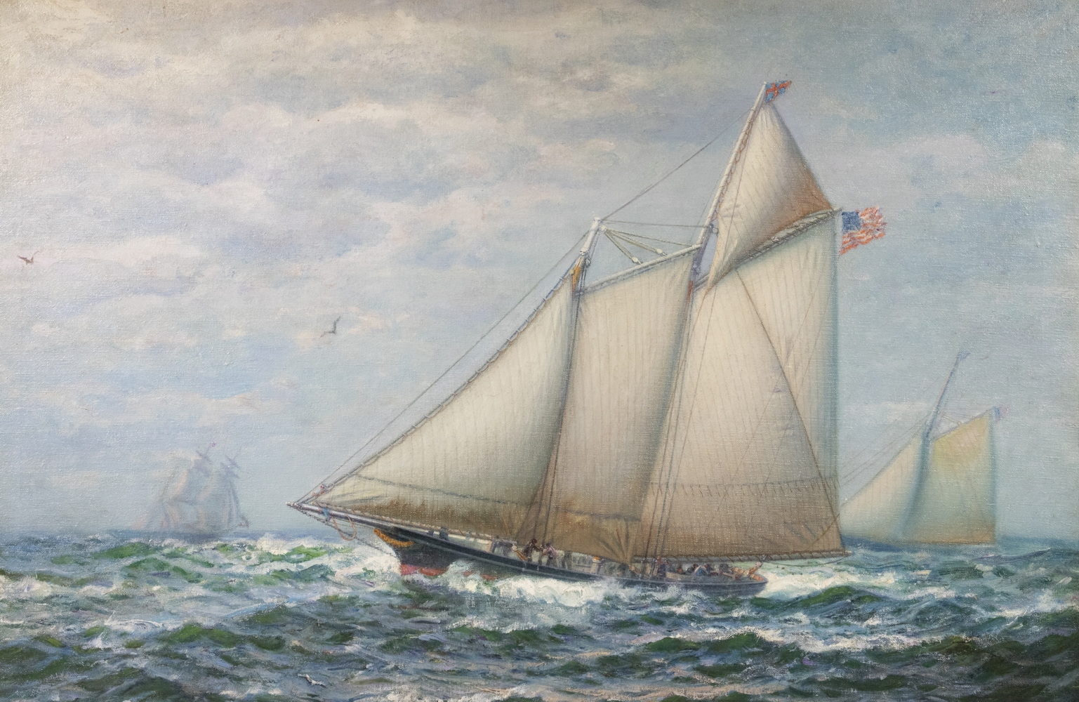James Gale Tyler | The Yacht America | MutualArt