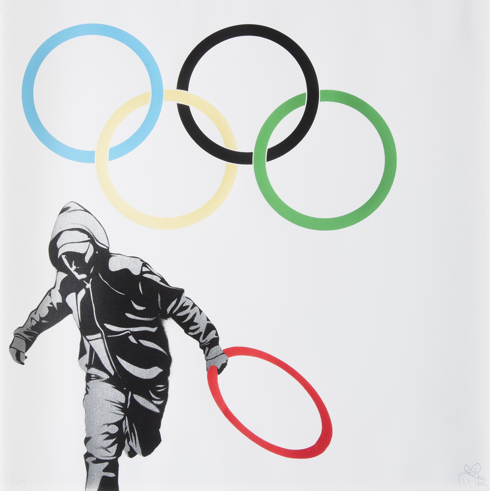 Pure Evil | New Logo For The Hackney Looting Team (2012) | MutualArt