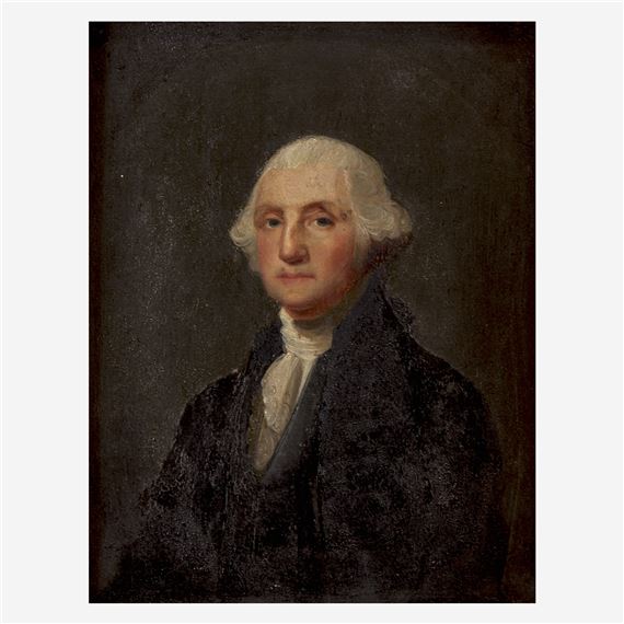 Gilbert Stuart | Small Portrait of George Washington | MutualArt