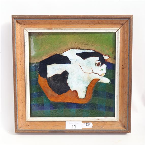 Beryl Turpin | sleeping cat | MutualArt