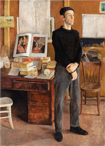 Richard Maury | Portrait of Myron Heise (1964) | MutualArt