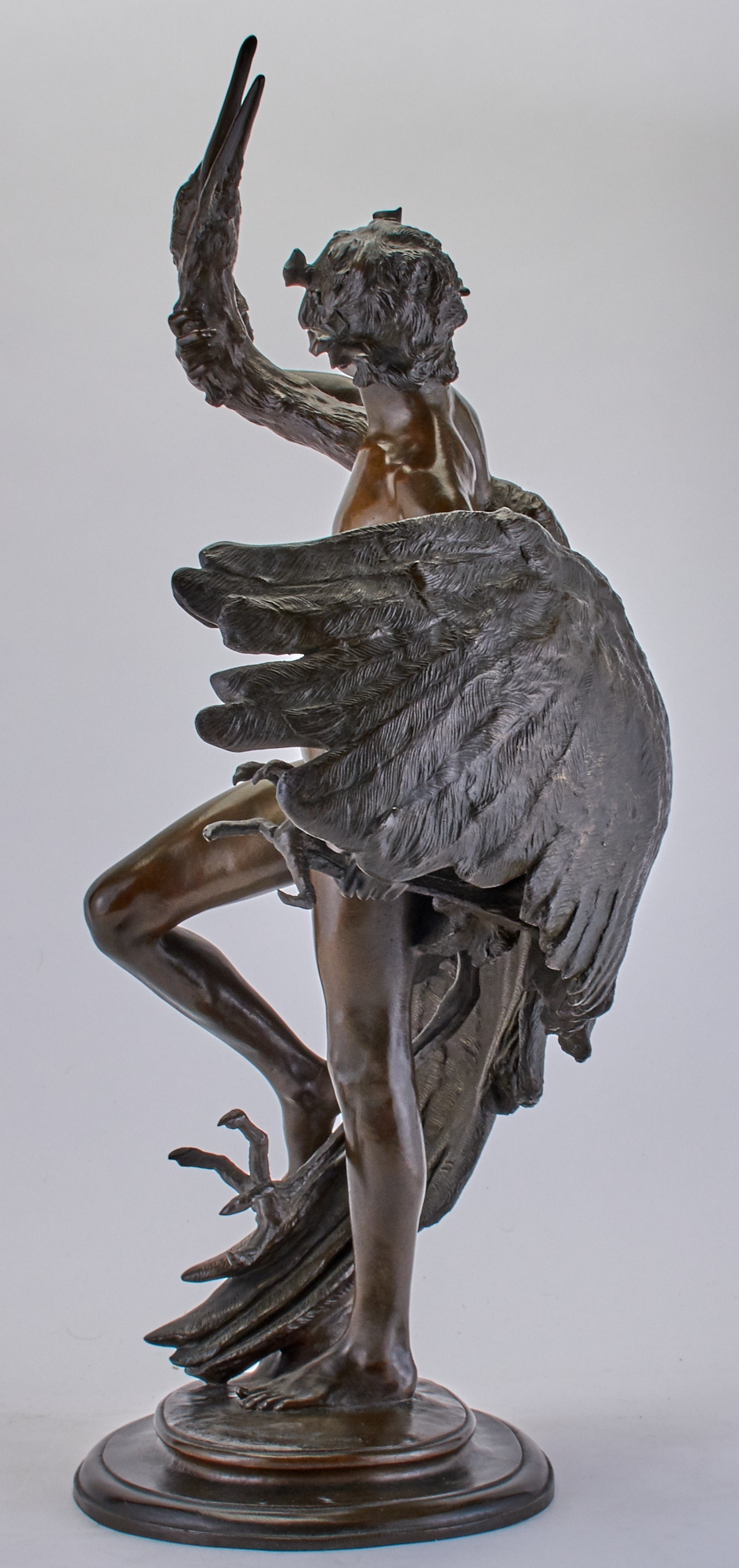Frederick William MacMonnies | Young Faun with Heron | MutualArt