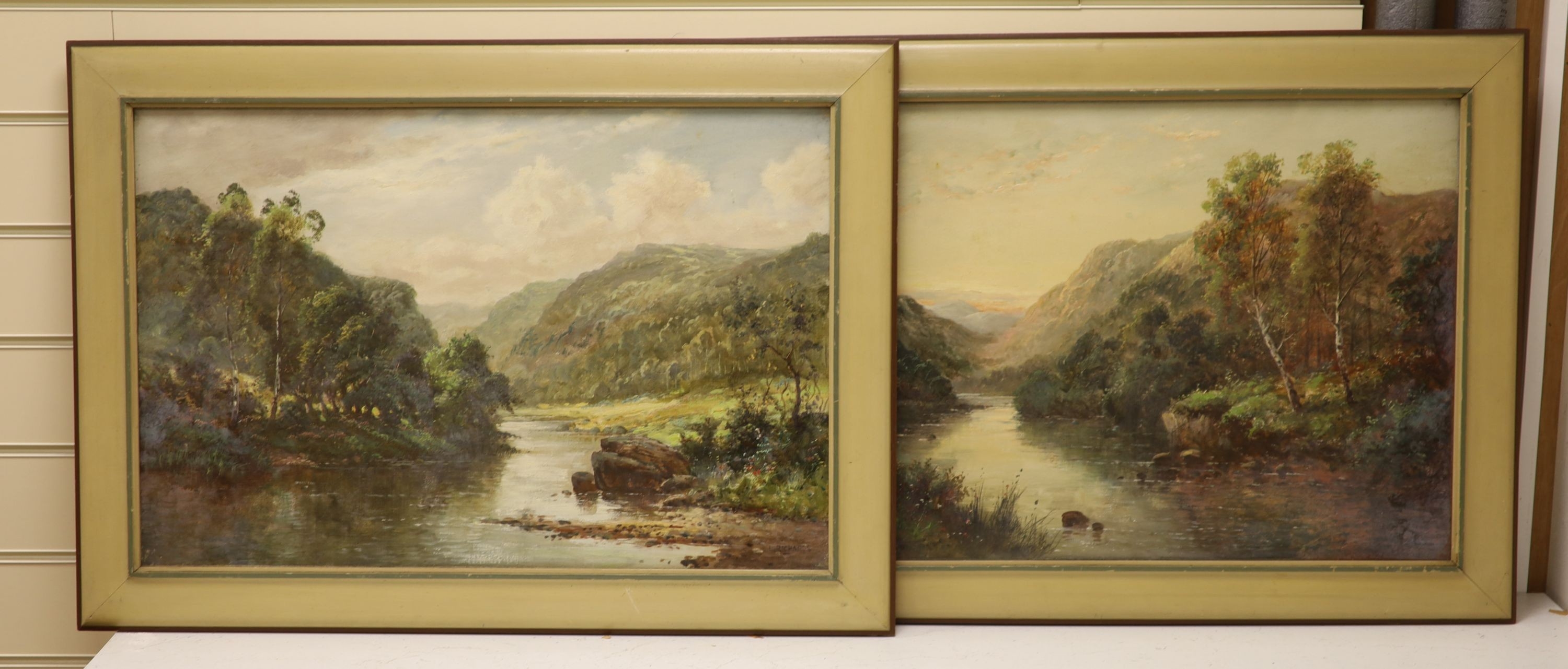 L. Richards | Scottish river landscapes | MutualArt
