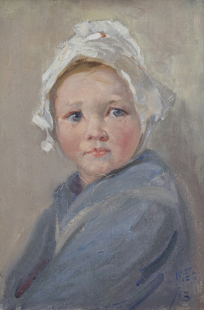Mary Elizabeth Tripe | Portrait of a Dutch Child (1913) | MutualArt