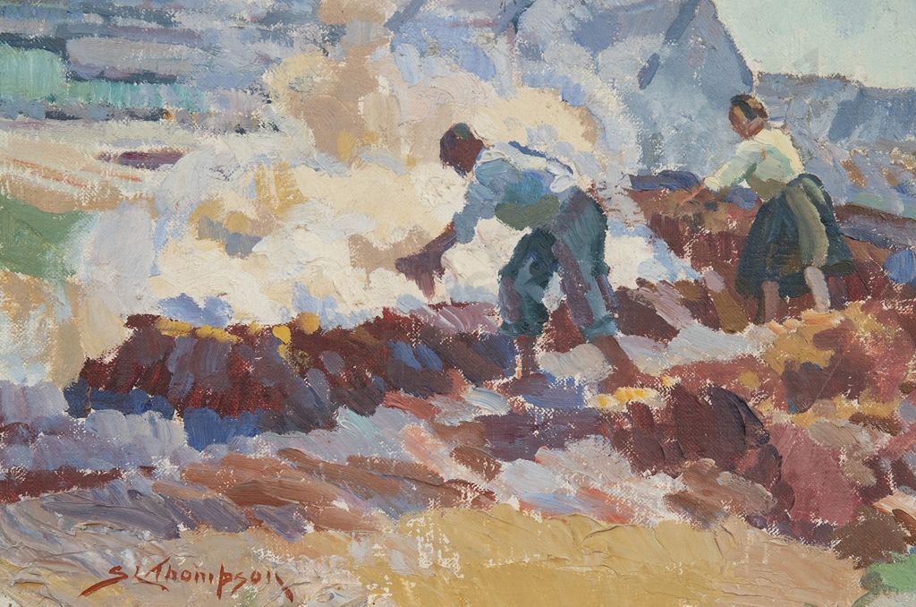 Sydney Lough Thompson | Burning Seaweed Concarneau | MutualArt