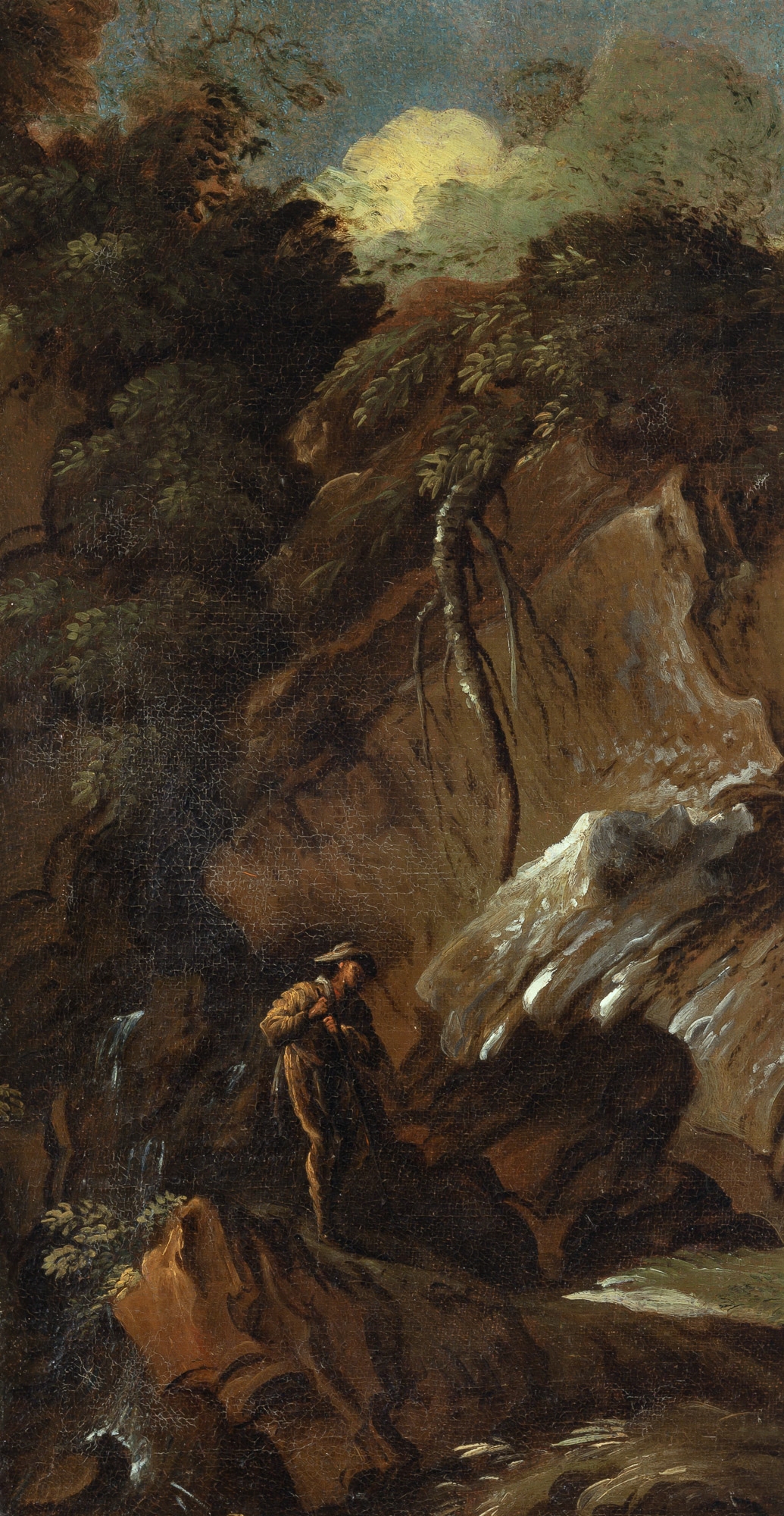 Alessandro Magnasco | Traveler in a Mountainous Landscape | MutualArt