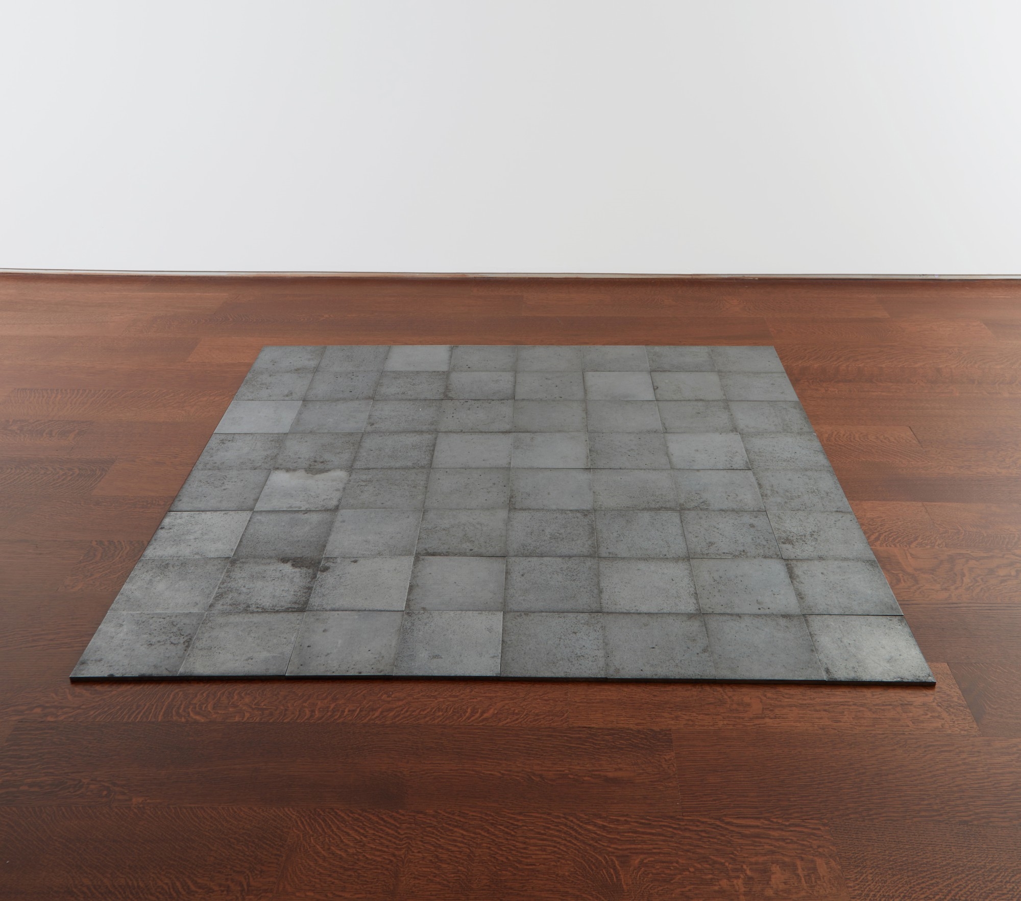 Carl Andre | 64 Aluminum Square (1969) | MutualArt