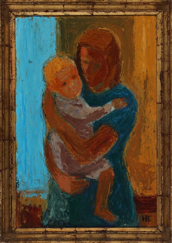 Helge Ernst | Mother with child | MutualArt