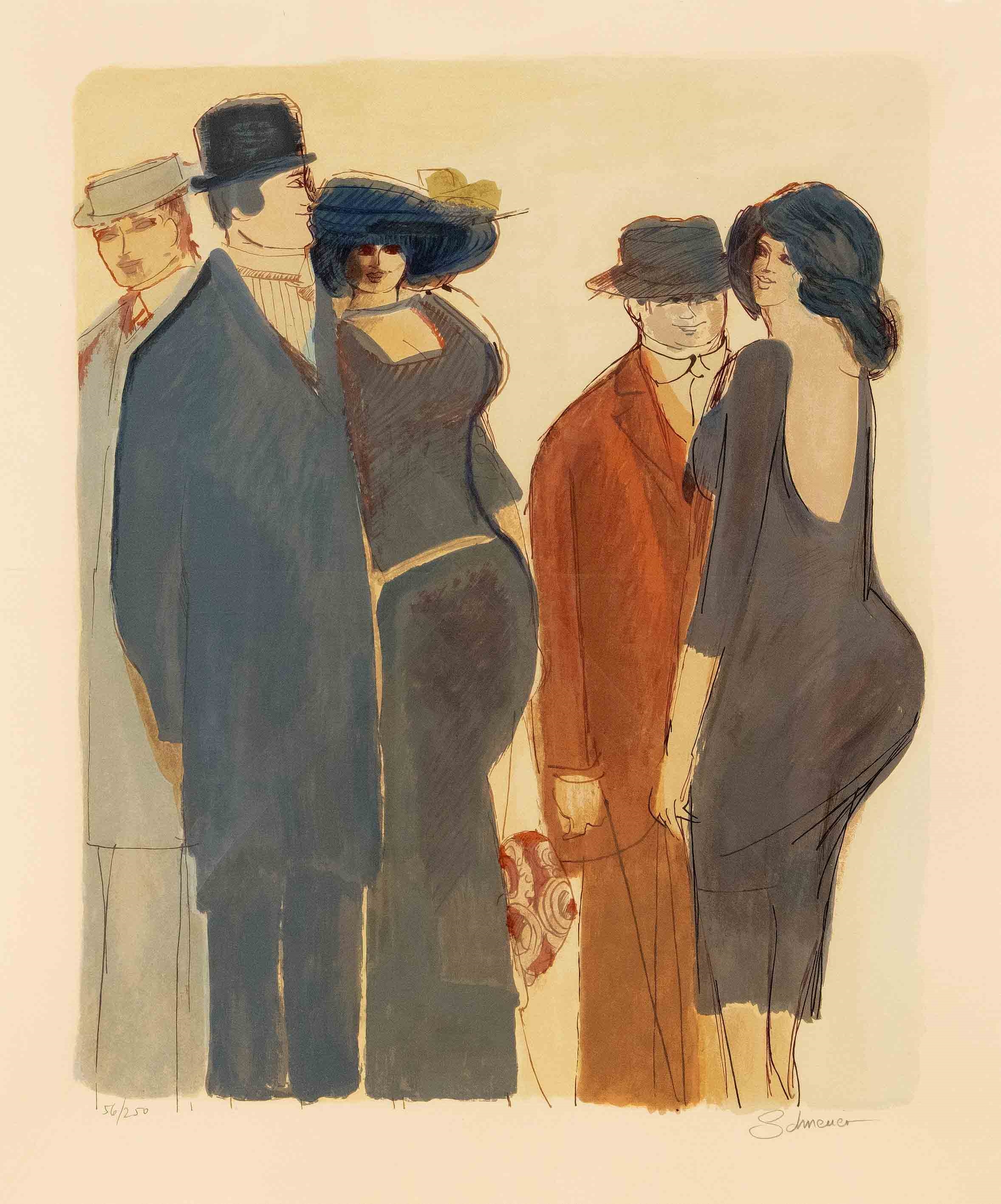 David Schneuer | Abendgesellschaft | MutualArt