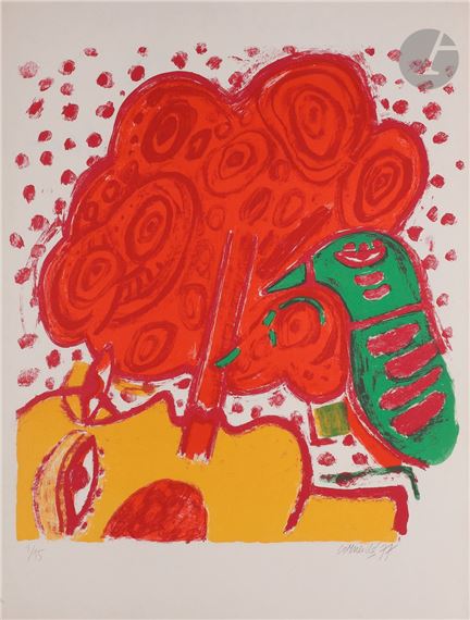 Corneille | Poster for the Salon de Mai (1977) | MutualArt