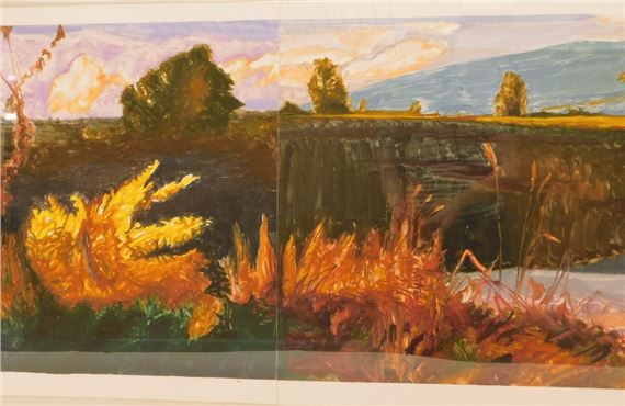 Conley Harris | Fall Landscape (1943) | MutualArt