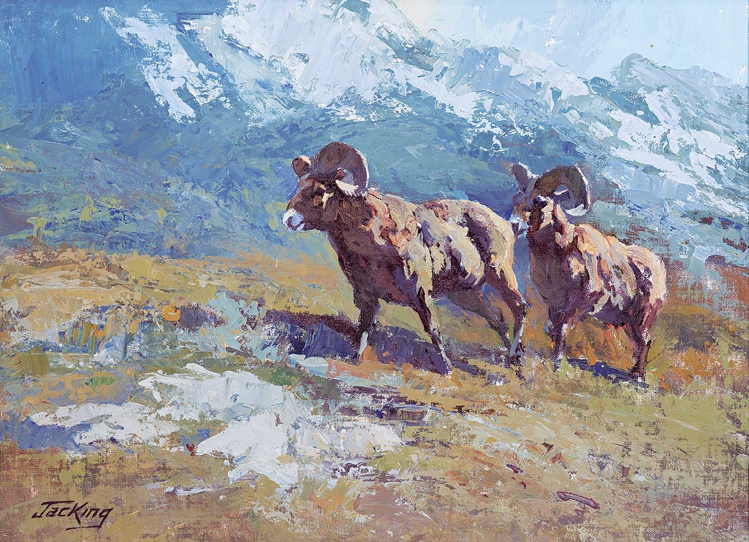 Jack Elmo King | Reaching the Summit | MutualArt