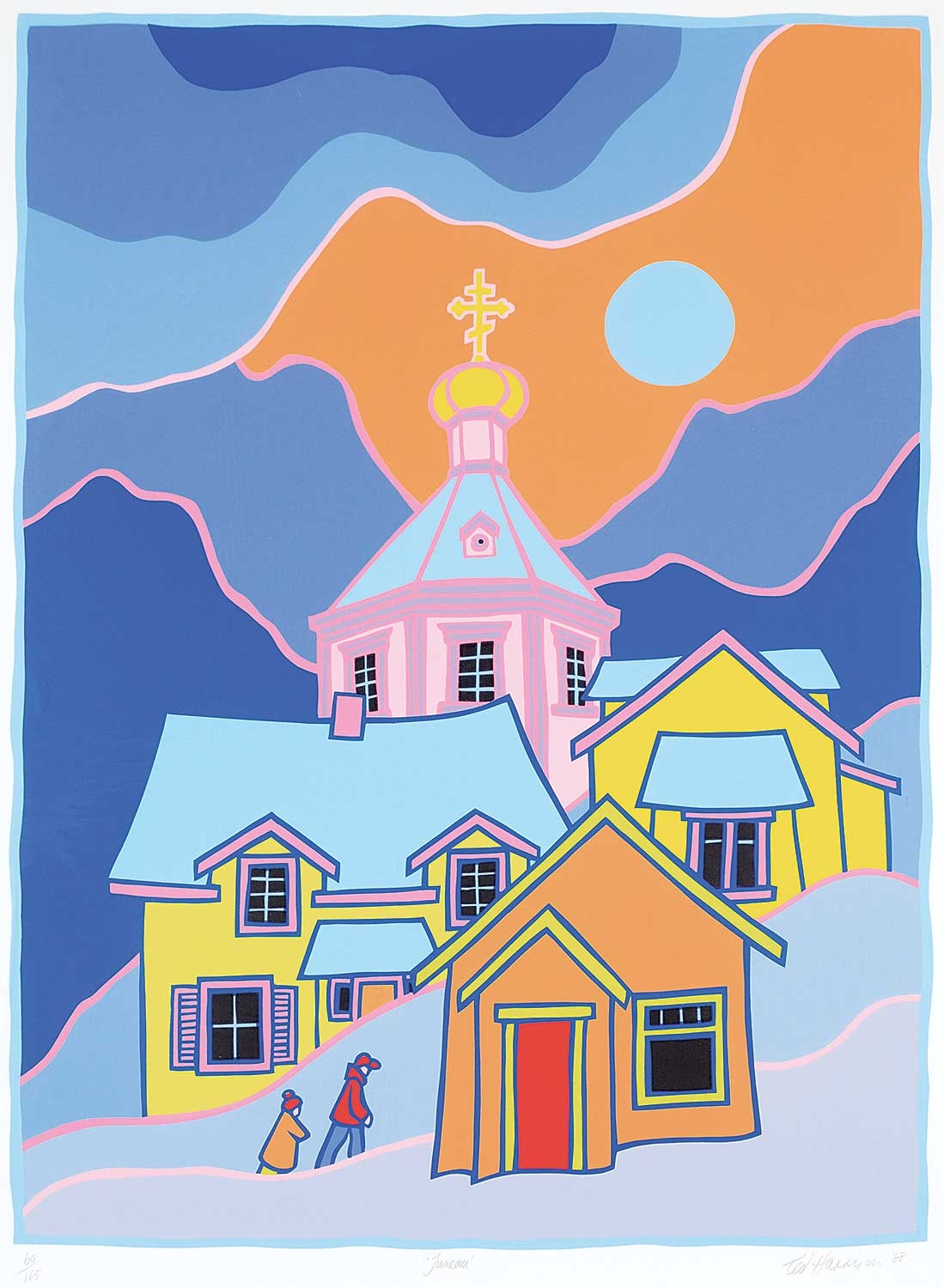 Ted Harrison | Alaska (1988) | MutualArt