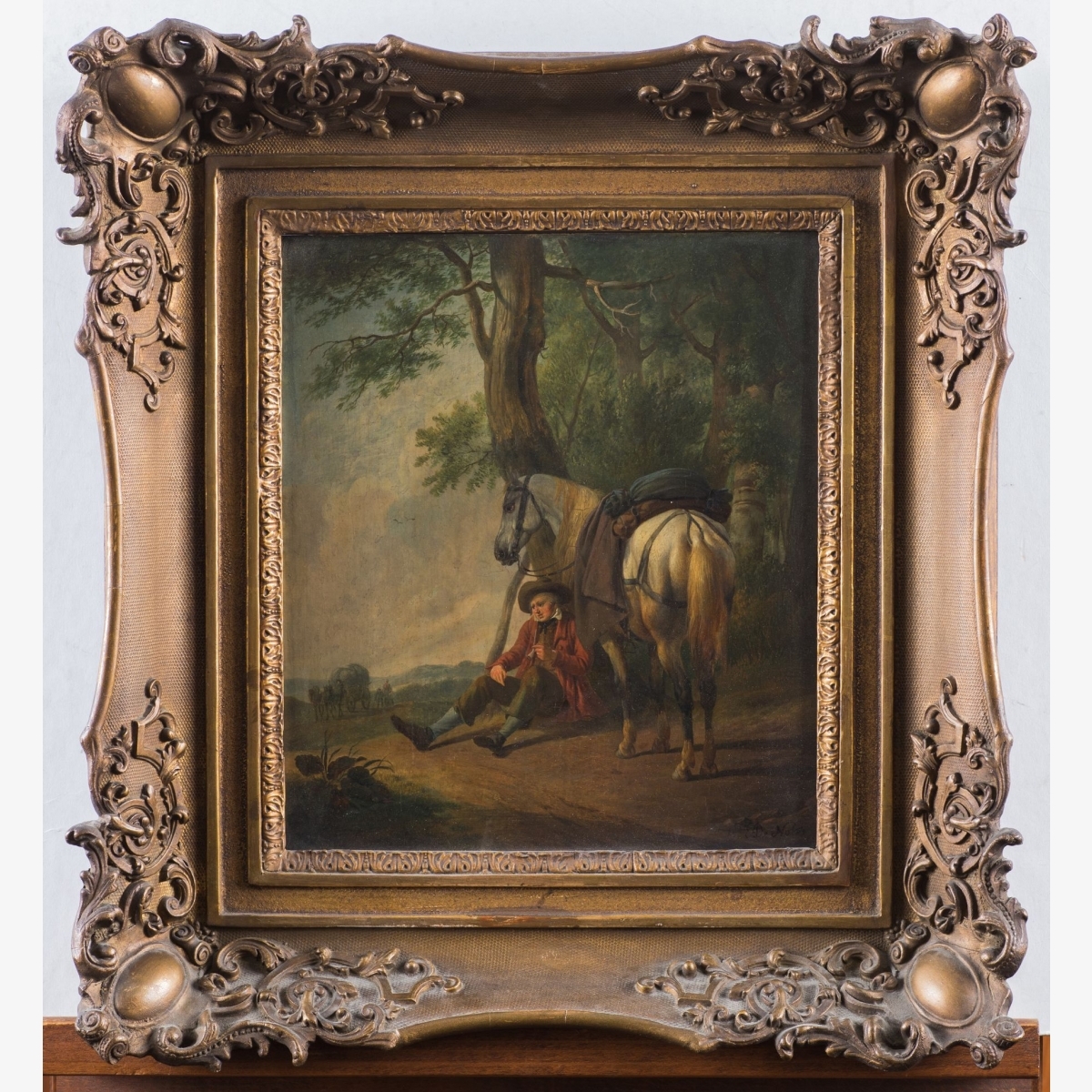 David Emile Joseph de Noter | La halte des cavaliers | MutualArt