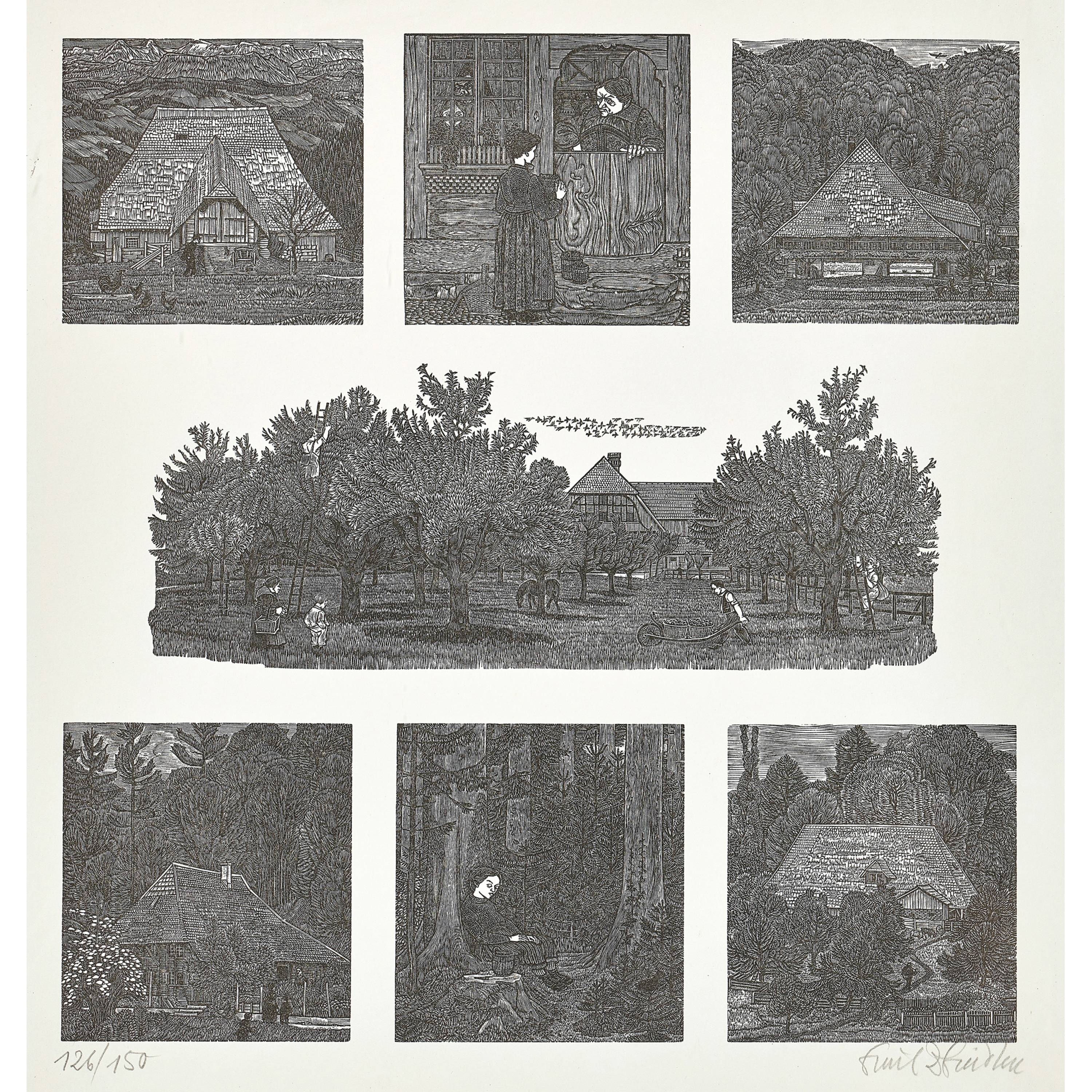 Emil Zbinden | Bauernleben. | MutualArt