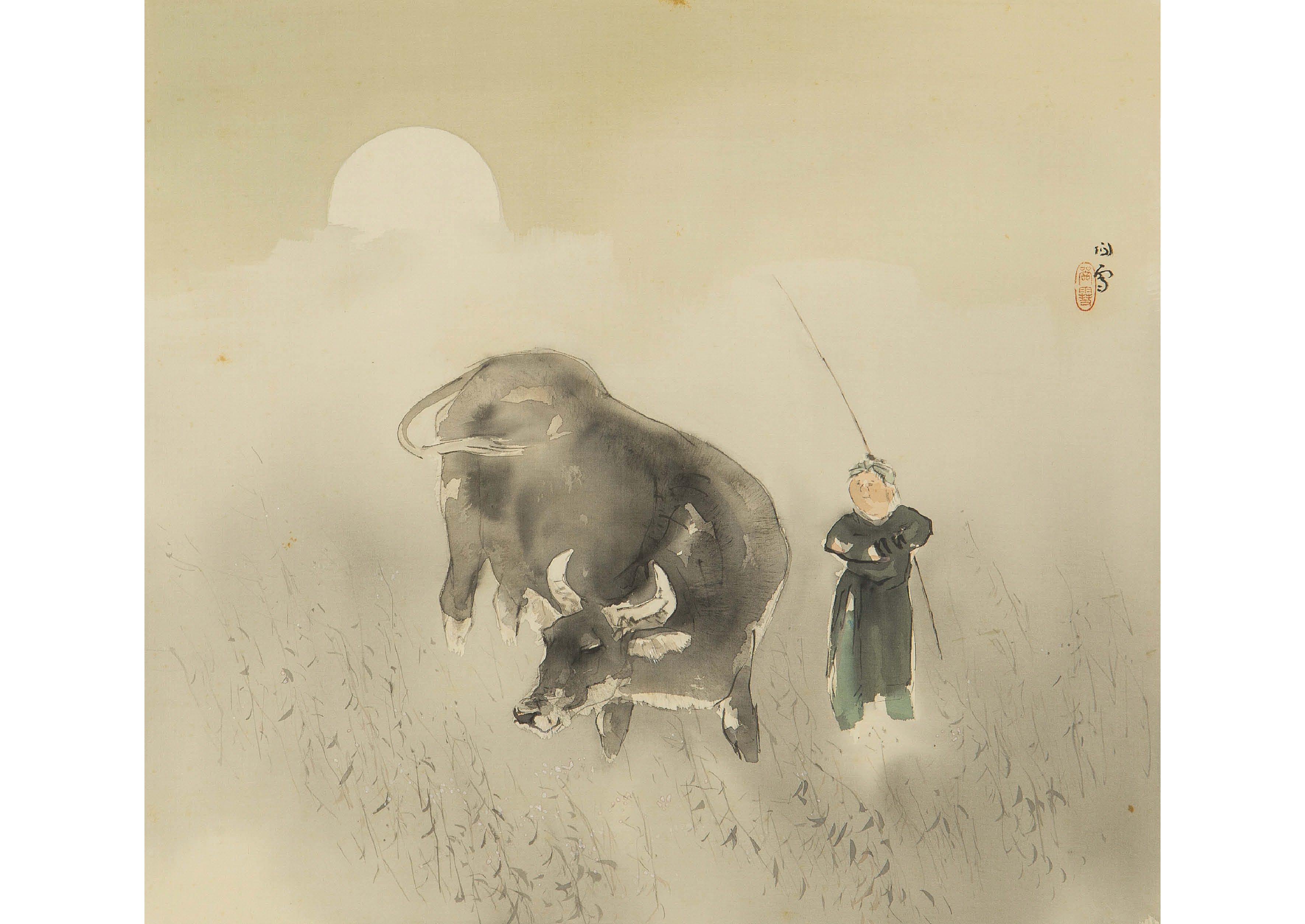 Kansetsu Hashimoto | Moon in evening | MutualArt