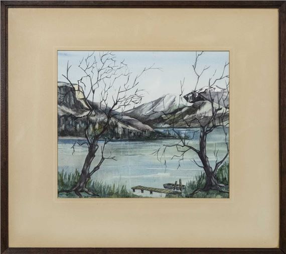 R Mackay | LOCH SCENE | MutualArt