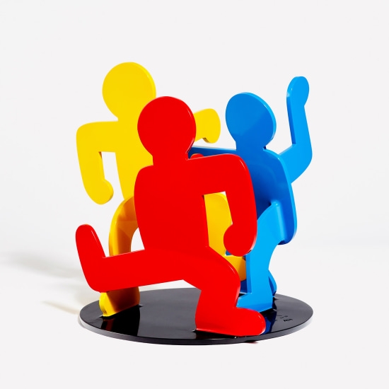 Keith Haring | Untitled (Three Dancing Figures), Version C | MutualArt