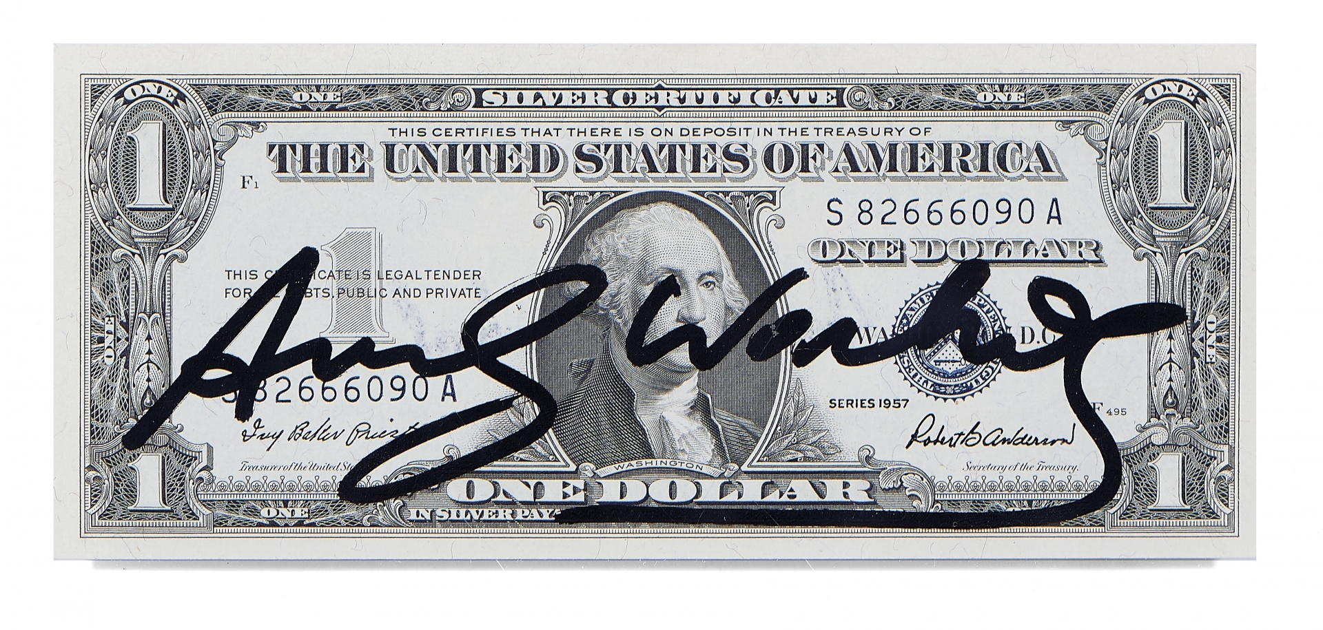 Andy Warhol | One dollar bill | MutualArt