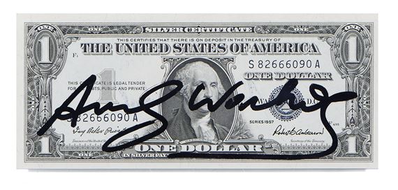 Andy Warhol | One dollar bill | MutualArt