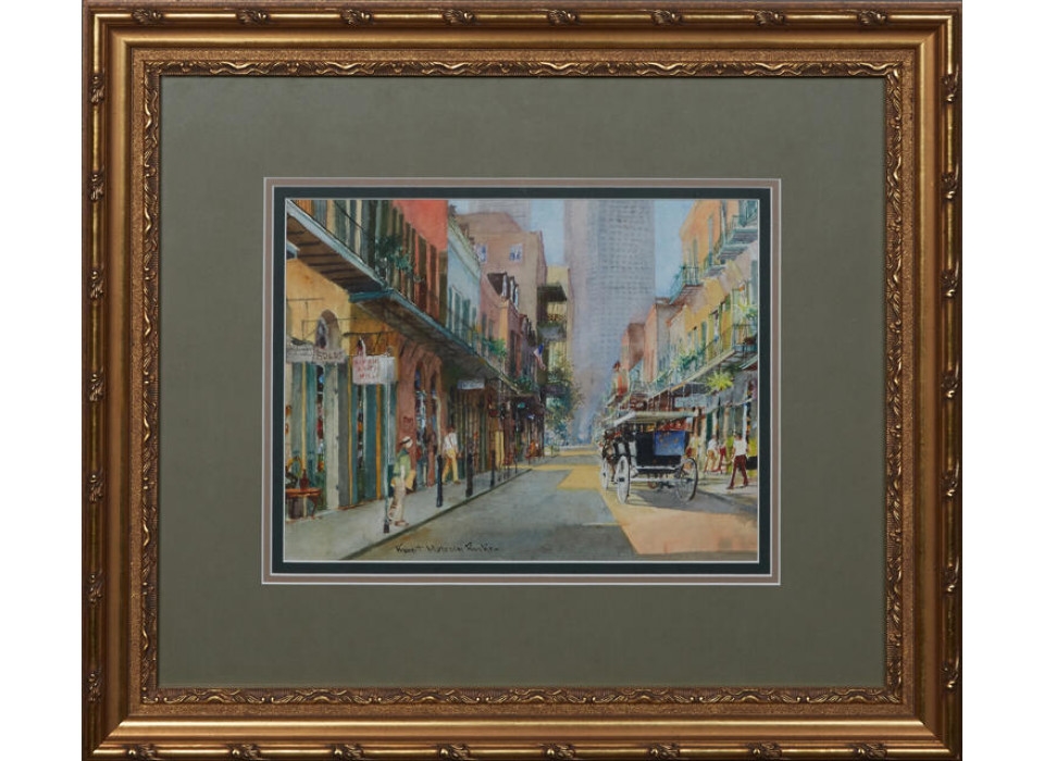 Robert Malcolm Rucker | French Quarter Scene (20) | MutualArt