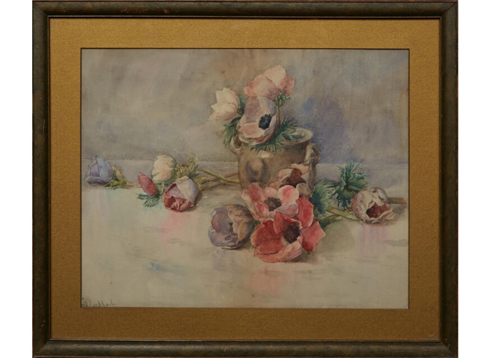 Lockhart | Still Life of Poppies and Roses (20) | MutualArt
