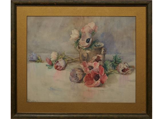 Lockhart | Still Life of Poppies and Roses (20) | MutualArt