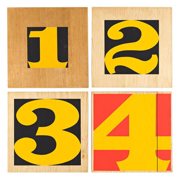 Robert Indiana | Numbers. (2017) | MutualArt