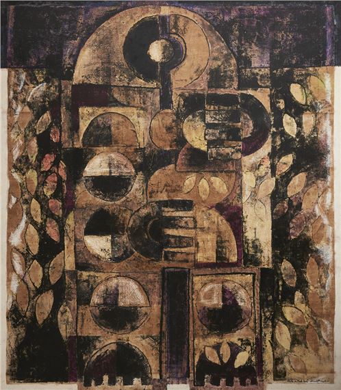 Leonard French | The Sixth Day Canberra (1963) | MutualArt