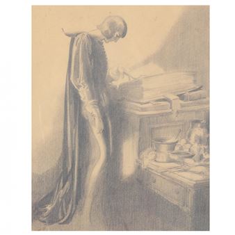 Everett Shinn | MARK TWAIN (1903) | MutualArt