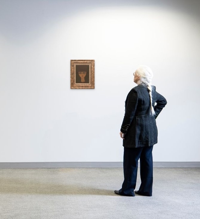 Margo Hoff | Head of a Woman | MutualArt