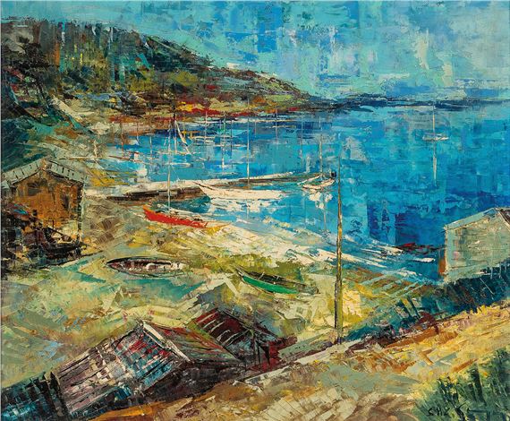 Stéphane H.C. Gourjon | Le Port du Grand Avis | MutualArt