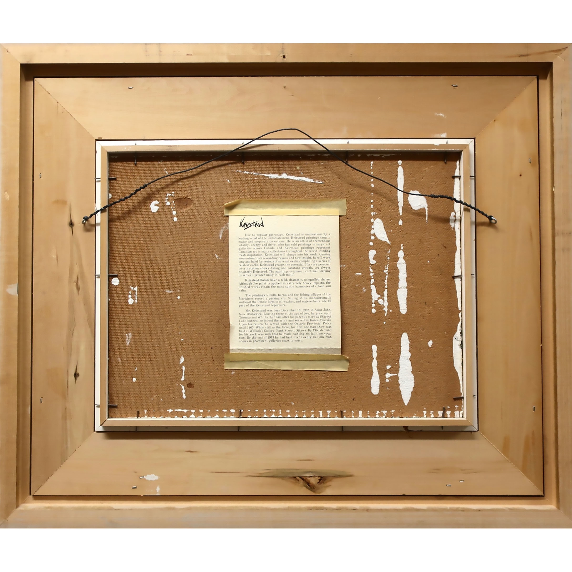 James Lorimer Keirstead | UNTITLED (OLD HOUSE WITH SHED) | MutualArt