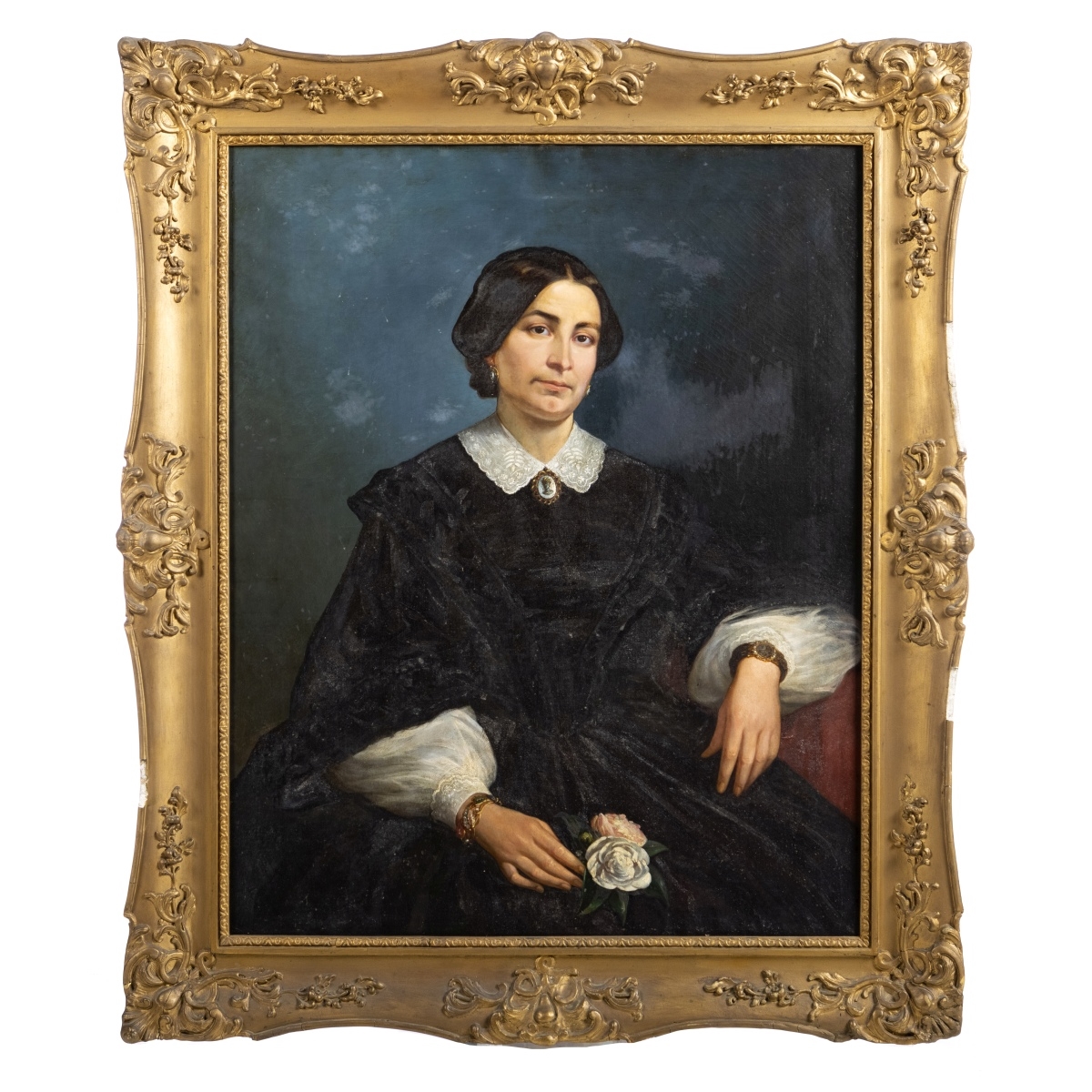 Portuguese School, 19th Century | RETRATO DE SENHORA | MutualArt