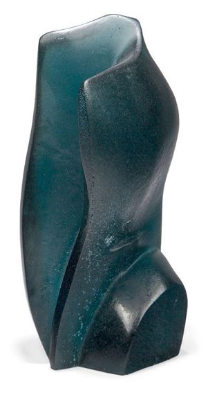 Maurice Frydman | A Daum pate de verre sculpture, Torse de Roche ...