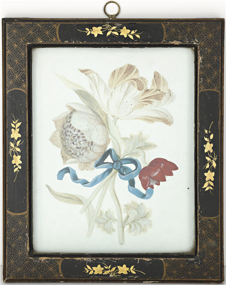 Samuel Dixon | A SET OF SIX IRISH GEORGE II EMBOSSED FLOWER PICTURES ...