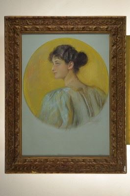 Otto Propheter | Portrait of a young woman (1917) | MutualArt