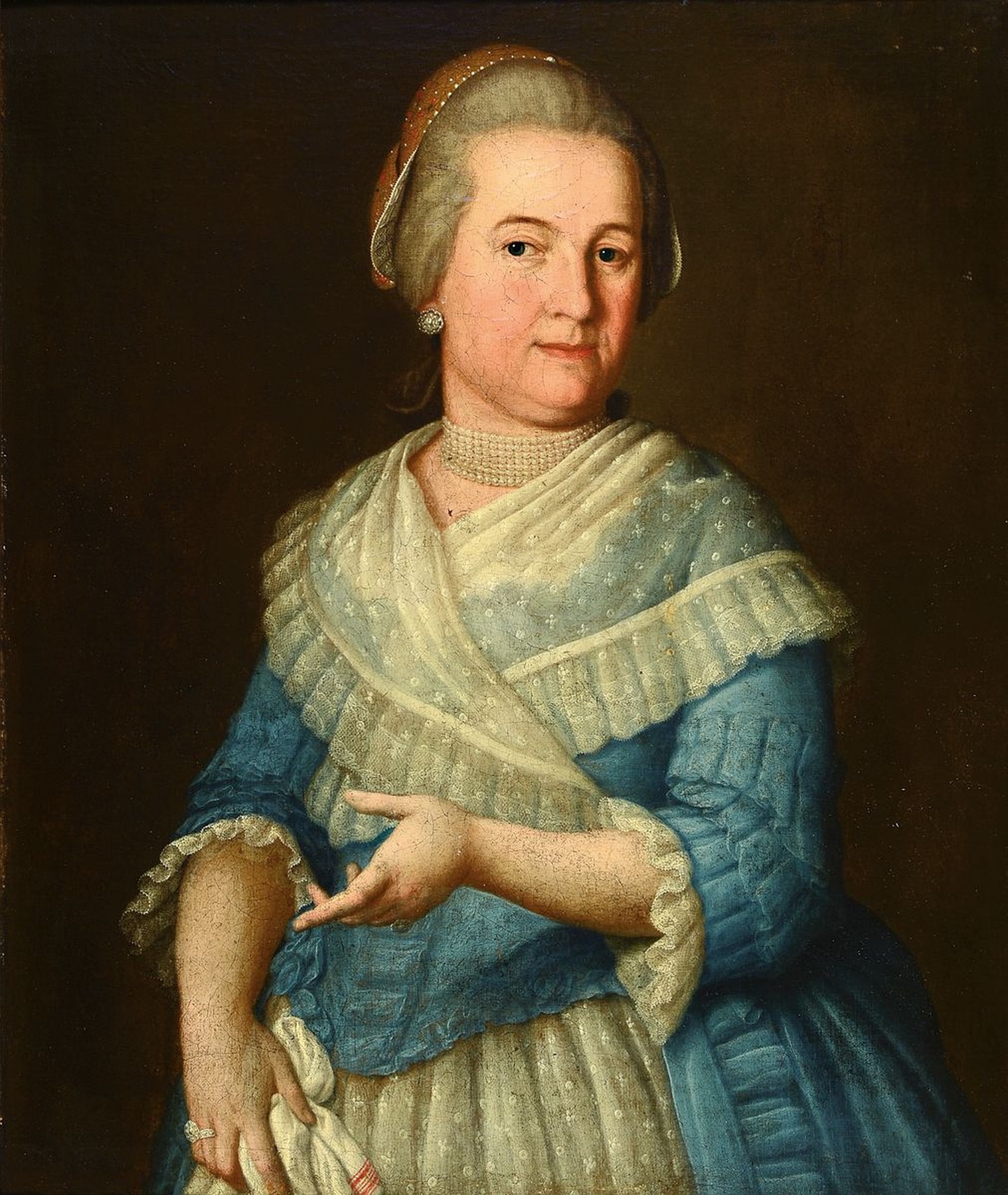 German School, 18th Century | Portraits of man and woman from a middle ...