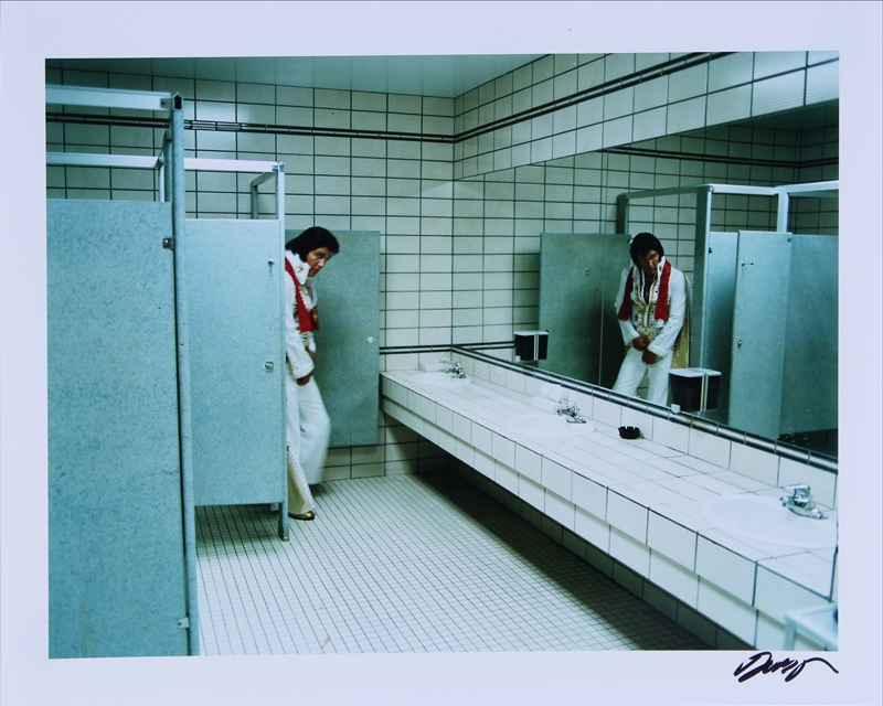 Dewey Nicks | ELVIS IN THE BATHROOM | MutualArt
